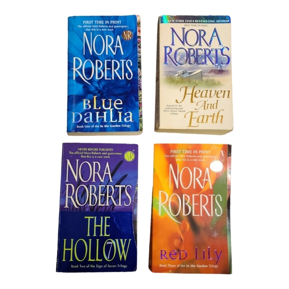 Nora Roberts | Other | 2 For 2 Nora Roberts Blue Dahlia Heaven And ...